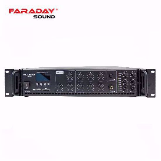 MS Security System| Faraday T-500 PA pojačalo 500W sa 6 zona, Bluetooth i FM funkcijama