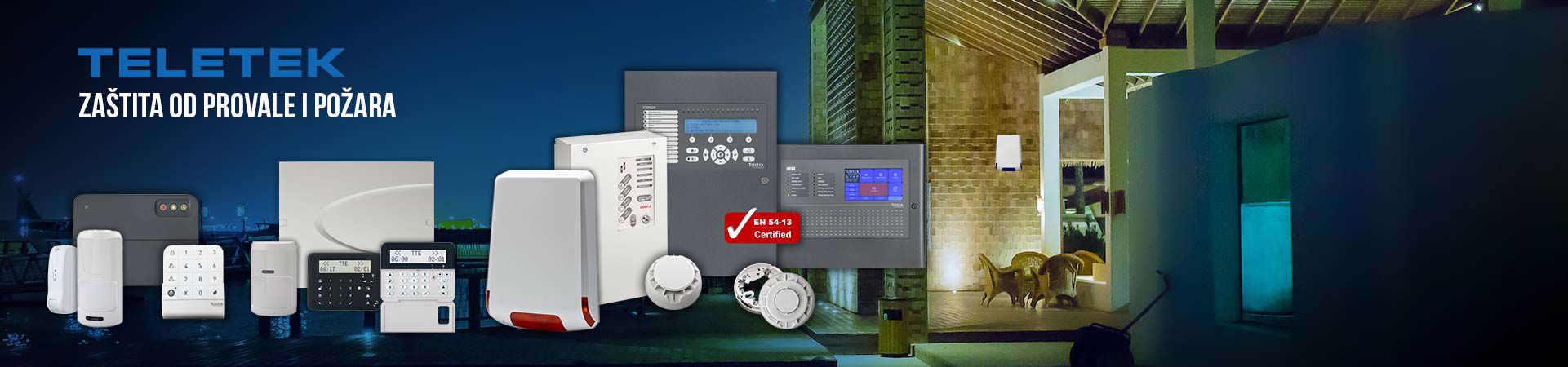 MS Security System| Teletek MAG 8P Konvencionalna Protivpožarna Centrala