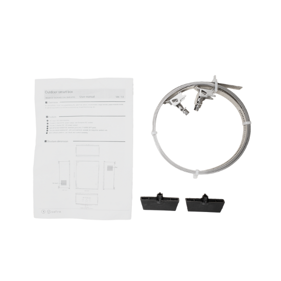 MS Security System| Safire SF-BOX08ECO-BMS-IP55 Ormar IP55 8-Port PoE ...
